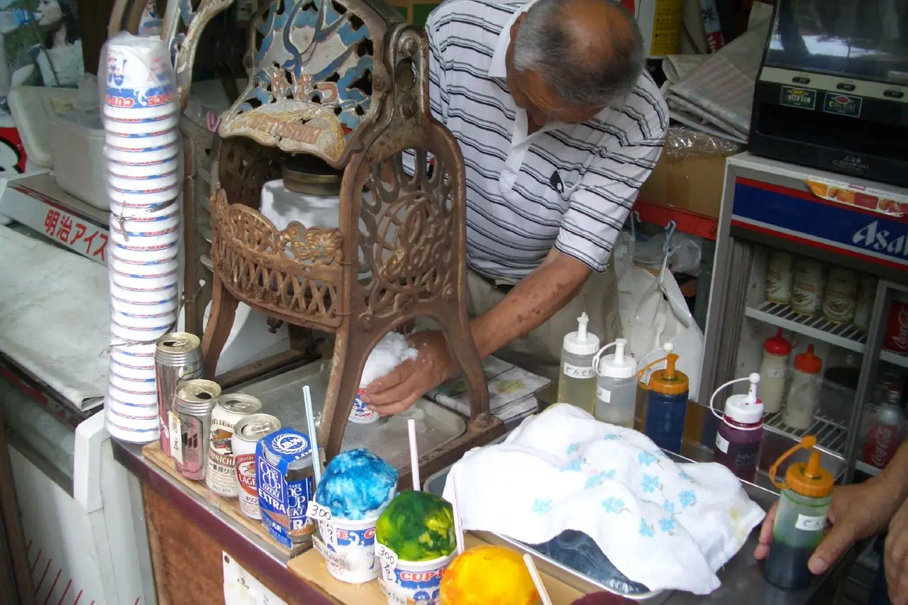 Kakigori - Gelo Raspado Japonês